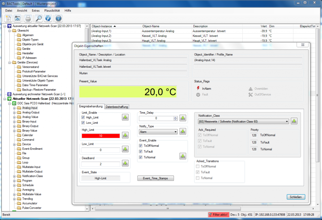BACTools - BACnet-Explorer - BACnet-Configurator